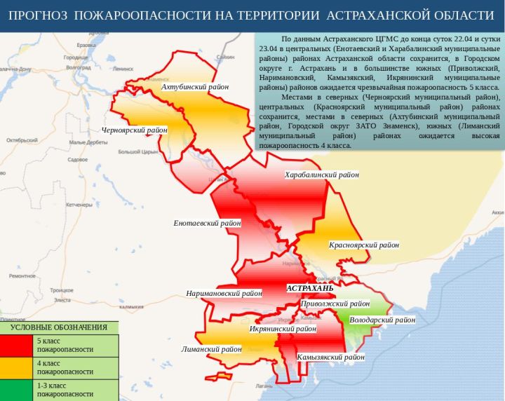 "Красная" погода идет в Астрахань